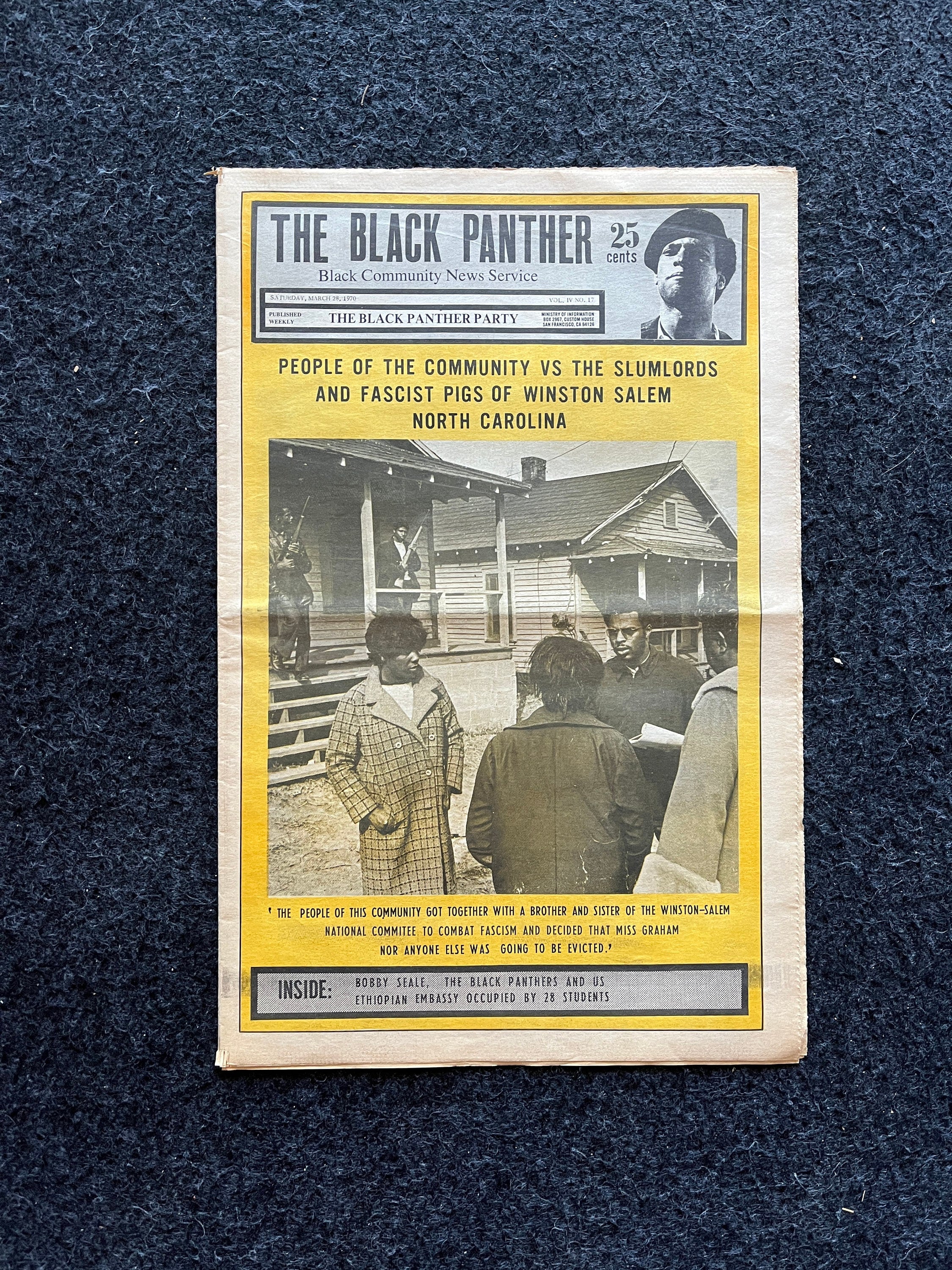 1970 Affordable Housing Black Panther Political Party, Black Excellenc ...