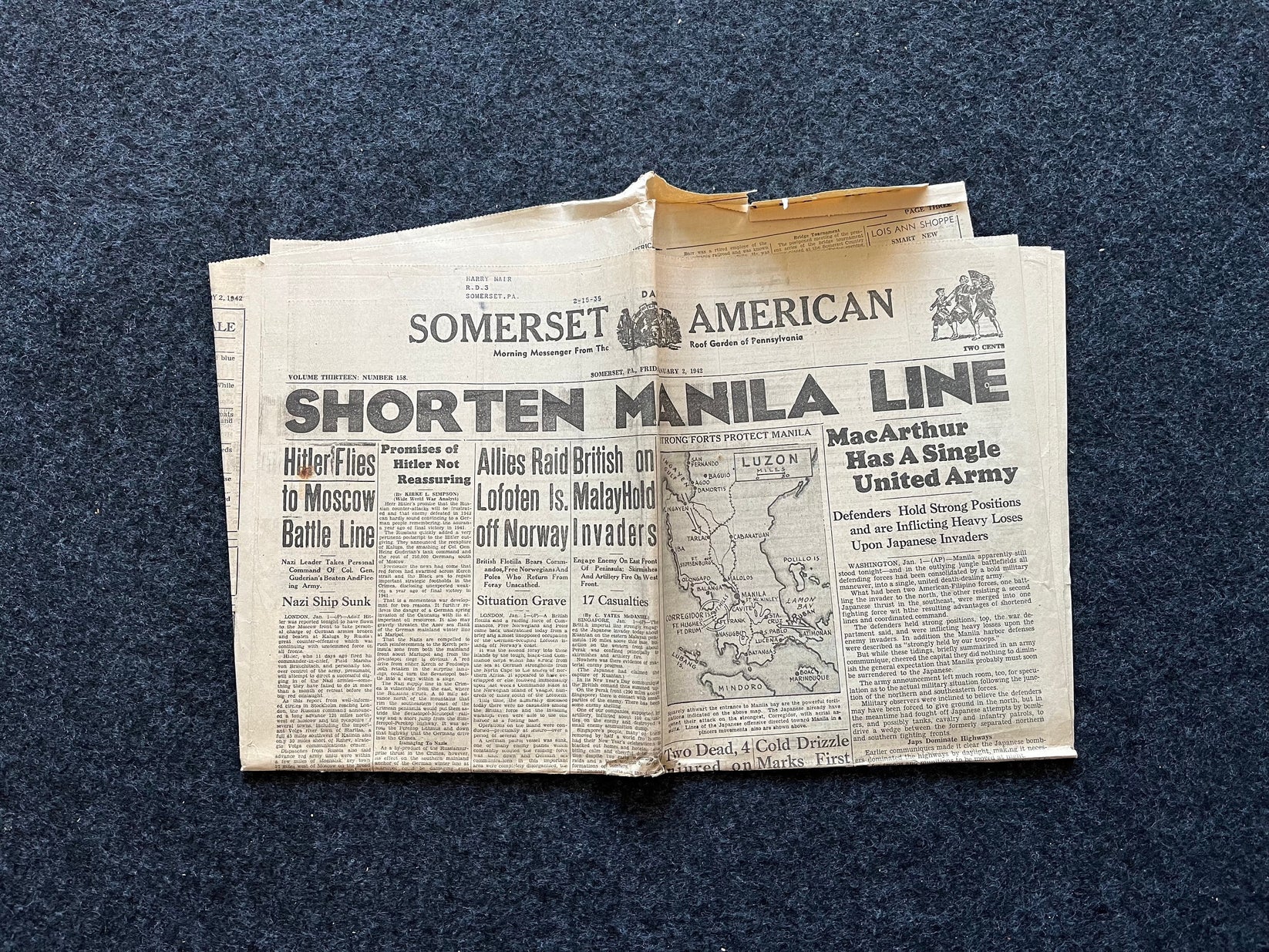 WW2 1942 Fall of Manila Philippines History and Resistance - Luzon Inv ...